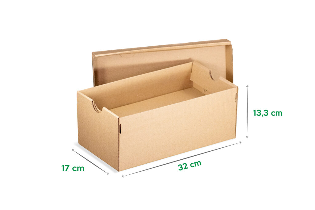 Caja rectangular con tapa - Montes Editores S.A